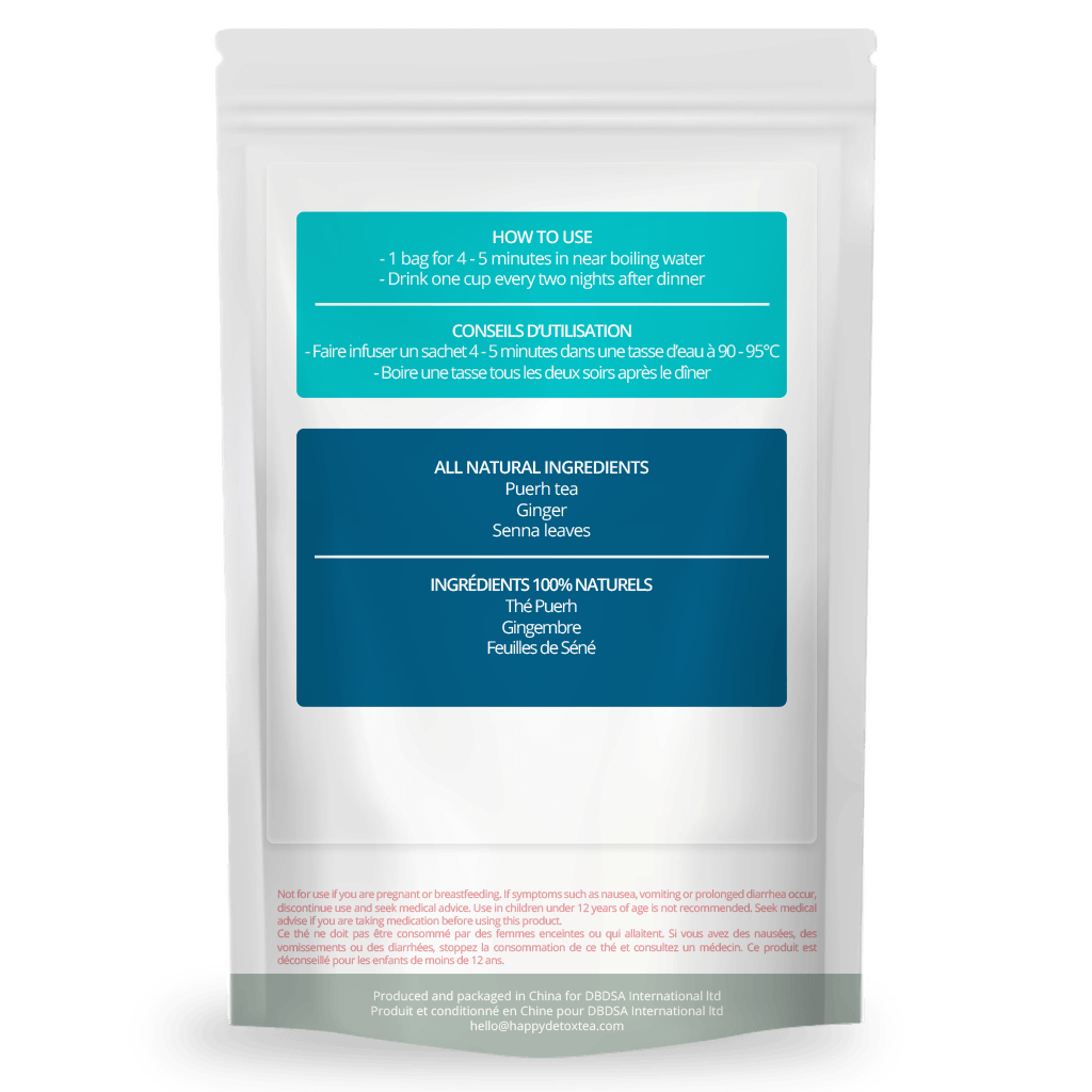 Colon Cleanse - de laxerende thee van Happy Detox Tea